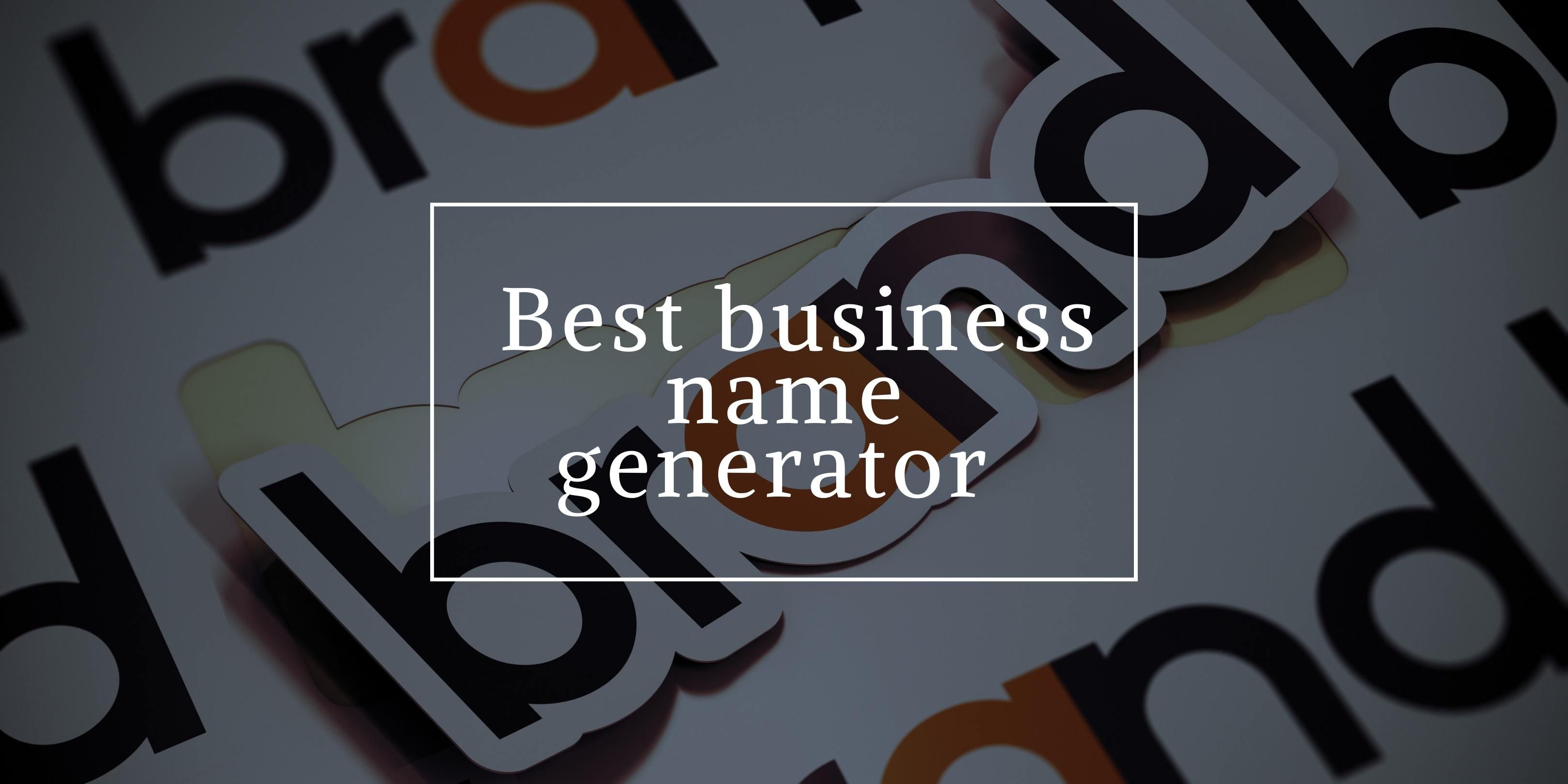 The 4 Best Free Business Name Generators in 2024 | PopWebTools